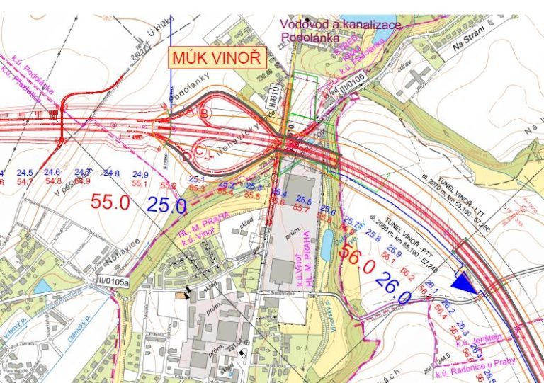 Tunel nebo most, bez SOKP jsme lost – Městská část Praha-Vinoř